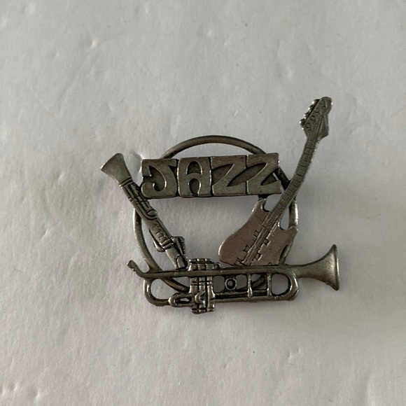 Jewelry | Vintage Jazz Mtal Brooch B2 | Poshmark